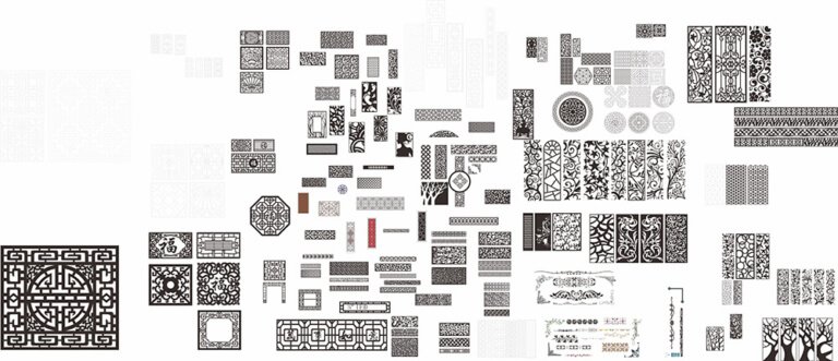 Free Laser Cutting CNC Router Vector Files Download | vikelaser.com